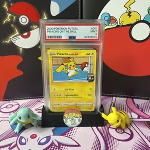 Pikachu on the Ball 2020 Futsal #001 Base SGC 9.5 Price Guide - Sports ...