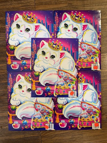 Lisa Frank Purrscilla Princess Cat Folder - Vintage 2003 New Old Stock ...