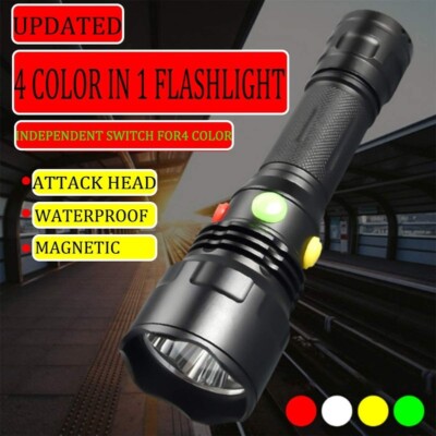 3 Colour Led Torch for sale | eBay