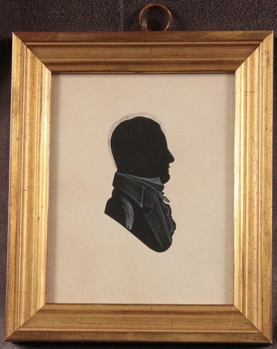 Early American Silhouette of an E H Mischo Reproduction by William ...