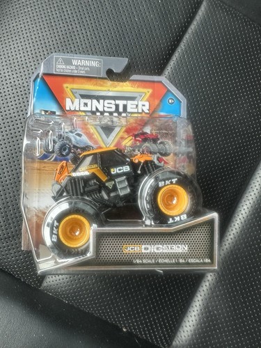 2025 SPIN MASTER MONSTER JAM JCB DIGATRON SERIES 41 BRAND NEW TRUCKS ON ...