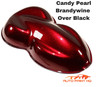 Candy Pearl Green Over Black Basecoat Gallon Auto Paint Kit + High ...
