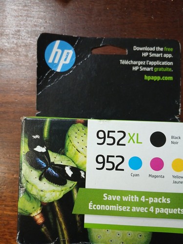 HP 952XL Black & 952 Color Ink Combo Pack of 4 Exp 6/2026 | eBay