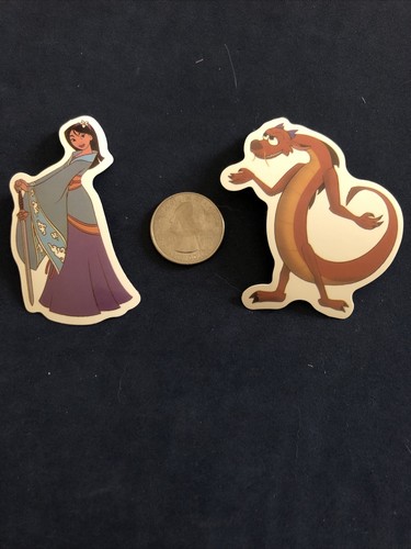 Disney Stickers - Mulan lot of 2 Stickers | eBay