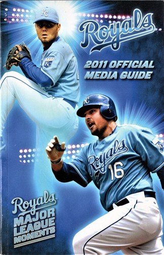 2011 Kansas City Royals MLB Baseball Media GUIDE | eBay