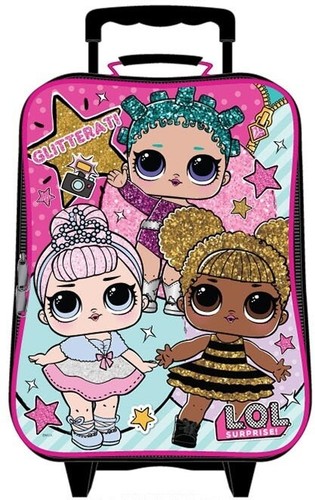 NEW LOL SUPRISE 15"LARGE ROLLING LUGGAGE FREE SHIPPING | eBay