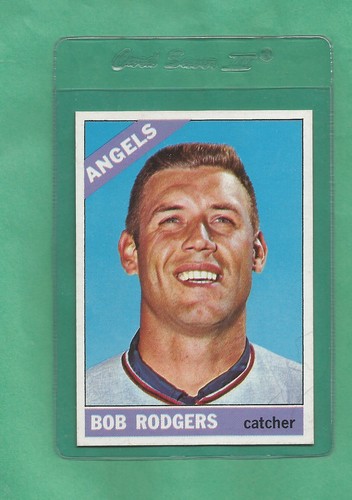 1966 Topps L.A. Angels Bob Rodgers # 462 NM-MT Tough Low Pop Card !! | eBay