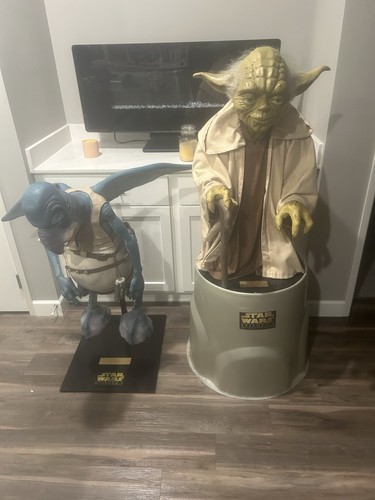 1999 Star Wars Life Size Yoga and Watto The Phantom Menace | eBay