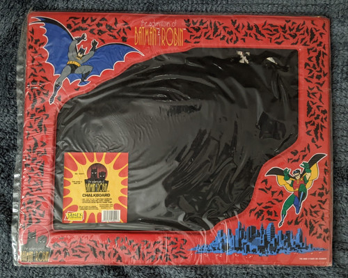 The Adventures of Batman & Robin Chalkboard Janex 1995 New Unused DC ...