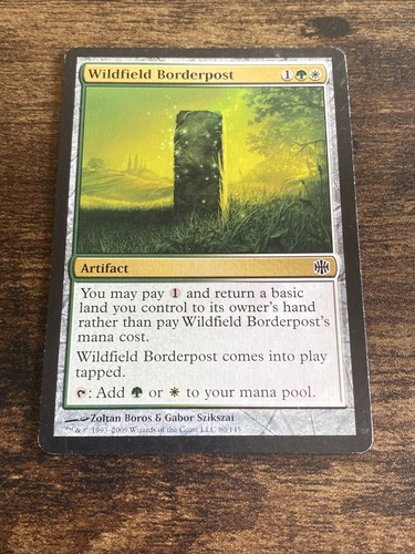 Magic the Gathering MTG Wildfield Borderpost (80) Alara Reborn D45* | eBay