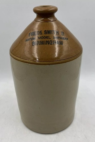 Antique Fred K Smith Stoneware Flagon From Birmingham Aston Model ...