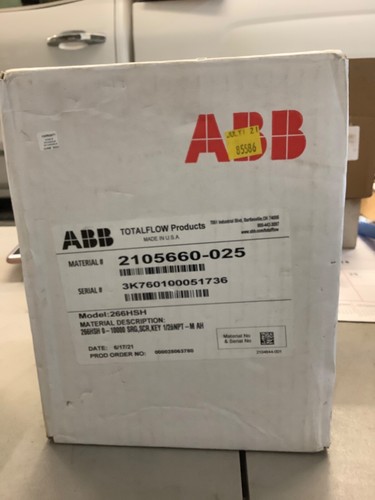 ABB 266HSH Gauge Pressure Transmitter for sale online | eBay