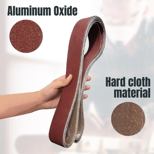 111550 2 Inch Sanding Belts 60 Grit Aluminum Oxide Belt Sander Sanding ...