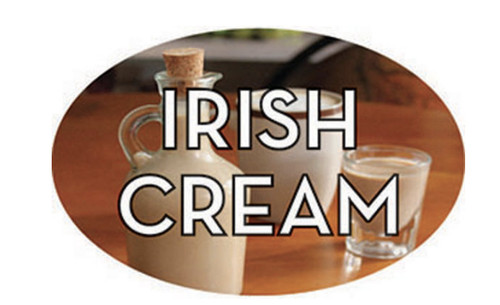 Irish Cream Labels 500 per Roll Food Store Stickers 1.25" x 2 | eBay