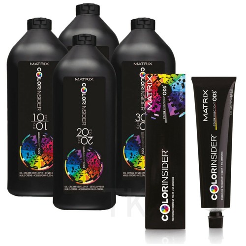 MATRIX COLOR INSIDER 2oz PERMANENT HAIR COLOR / CREAM DEVELOPER (CHOOSE ...
