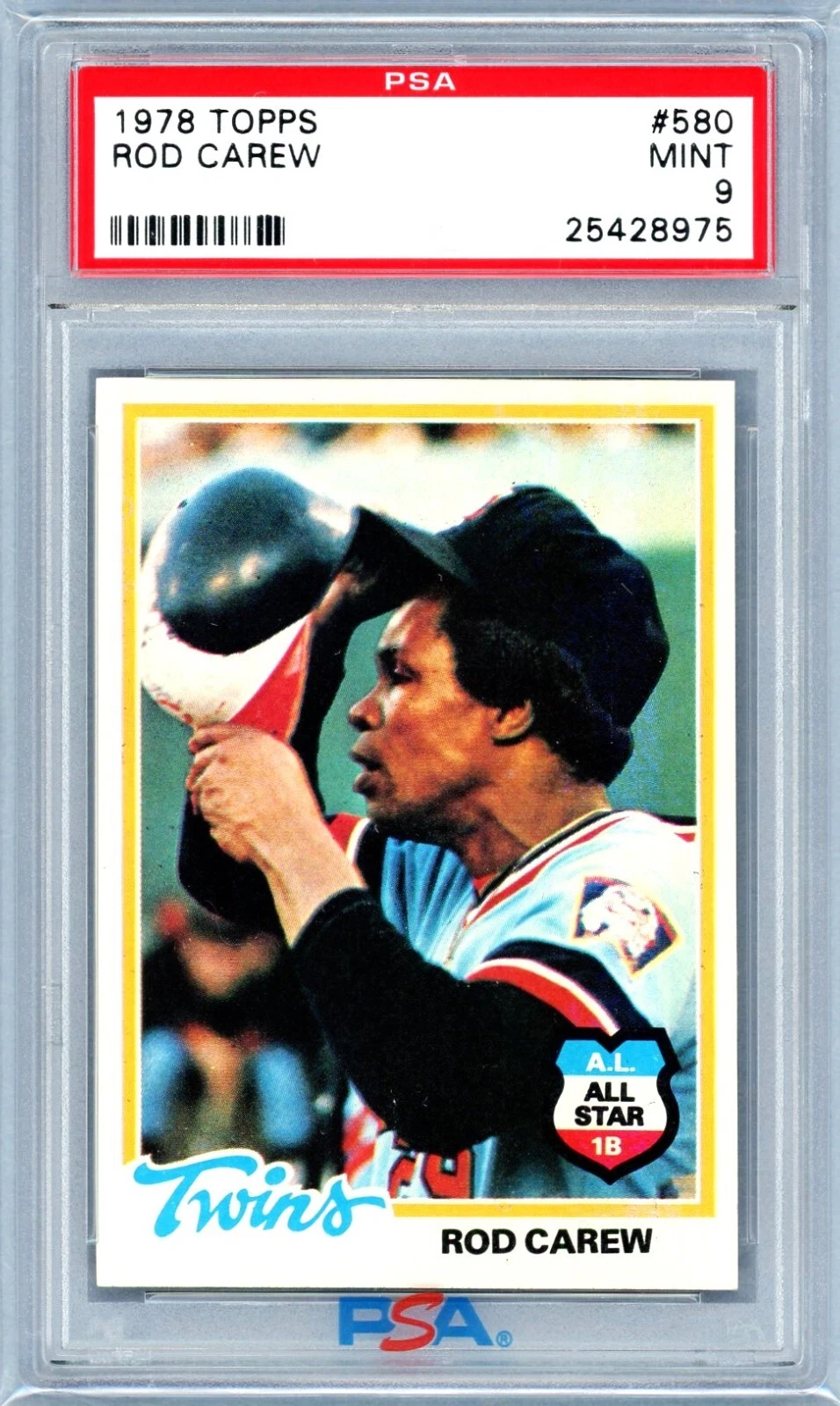 Rod Carew 1978 Topps #580 Base Price Guide - Sports Card Investor
