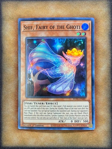 Yugioh Shif, Fairy of the Ghoti POTE-EN087 Super Rare 1st Ed NM | eBay