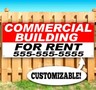 COMMERCIAL BUILDING FOR LEASE Advertising Vinyl Banner Flag Sign Many ...