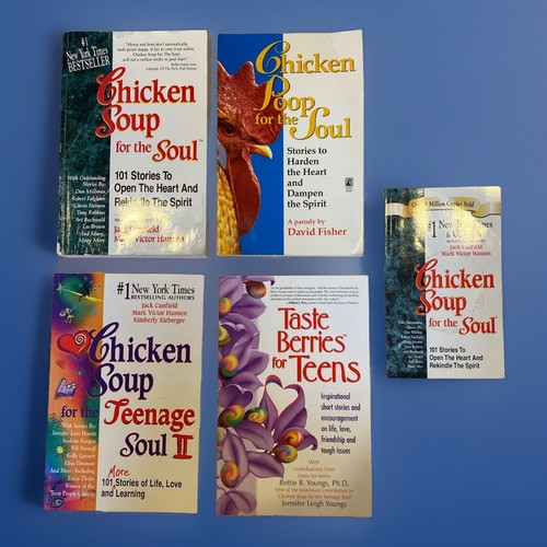 4 CHICKEN SOUP BOOKS FOR TEENAGERS;CHICKEN SOUP FOR THE SOUL;CHICKEN ...