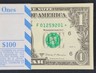 1996 $100 STAR NOTES Atlanta F Federal Reserve Note Green Seal 2 ...