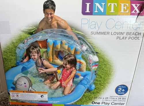 Intex Play Pool Inflatable Summer Lovin' Beach Play Center Ages 2 ...