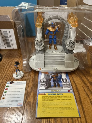 Heroclix Infinity Gauntlet Thanos #008 Limited Edition figure w ...