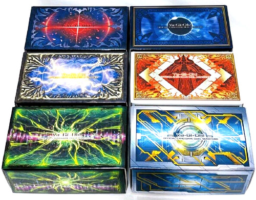6 Box Yugioh SECRET UTILITY BOX Perfect Complete 6 Types Set Japanese ...