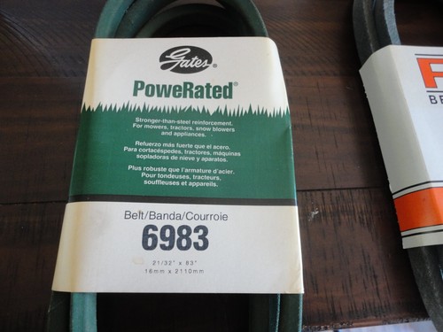 ONE NEW Gates Power Rated 6983 21/32" x 83" Belt | eBay