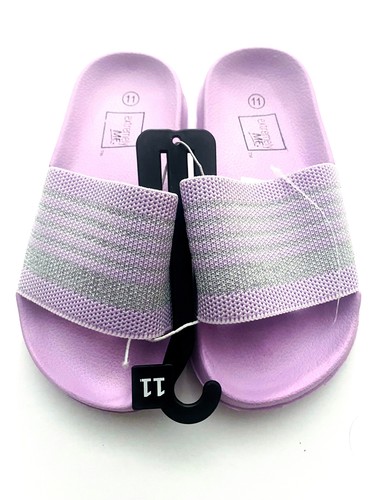 Extremely Me Girls Pool Side Flip Flops - Lavendar- Size 11 | eBay