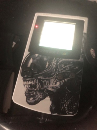 Alien gameboy color with backlit screen 45496710439| eBay