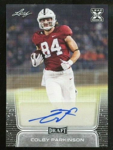 2020 Leaf Draft Football Rookie Autograph/AUTO - COLBY PARKINSON | eBay