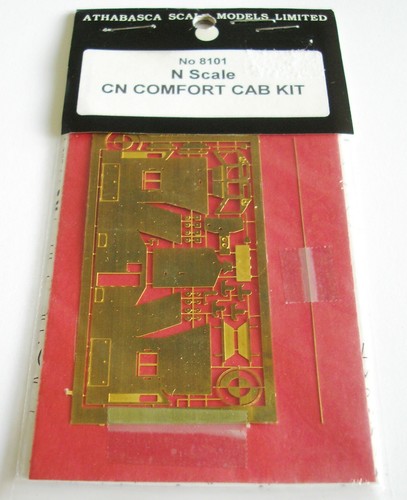 ATHABASCA SCALE MODELS - N SCALE BRASS - CN COMFORT CAB DETAIL SET ...