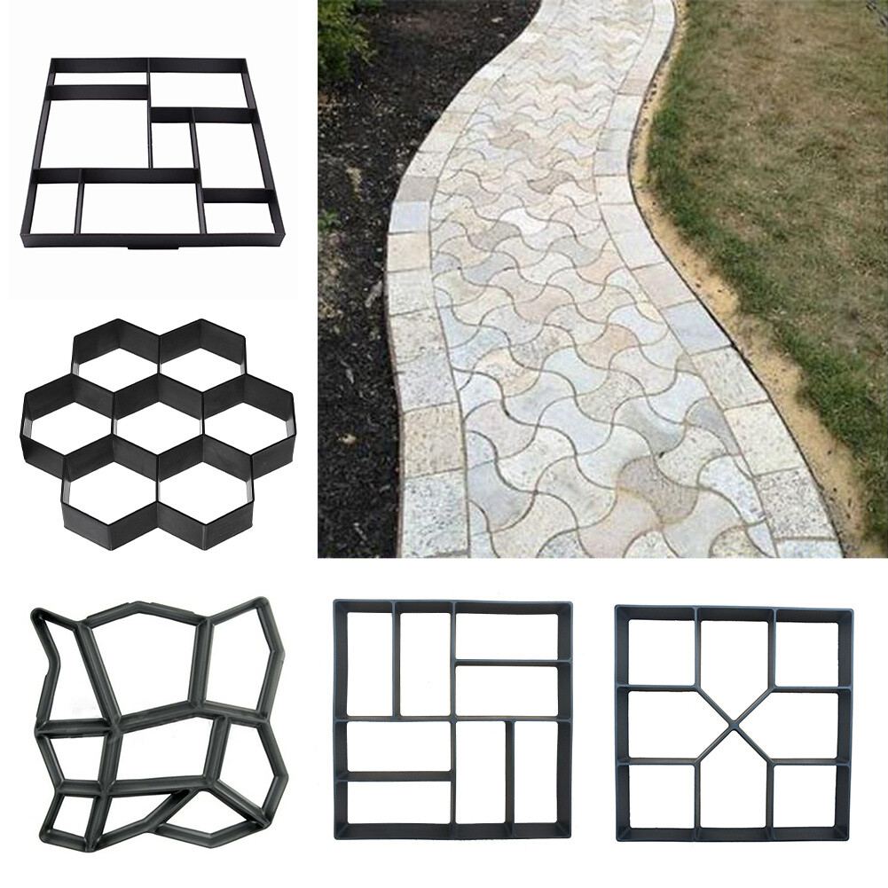 Stepping Stones Molds Patterns Yard Elements Concrete Stepping Stone