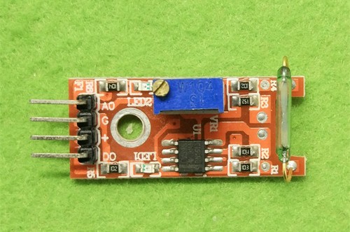 2PC ARDUINO Reed Switch Sensor Magnetic Induction Large Reed Module KY ...