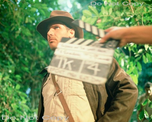 8x10 Indiana Jones GLOSSY PHOTO photograph picture print behind the ...