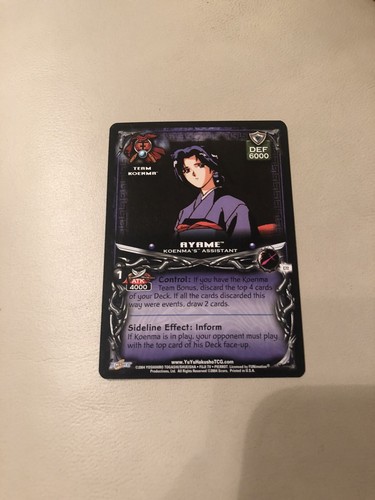 Yu Yu Hakusho TCG CCG Ayame Koenma's Assistant C72 | eBay