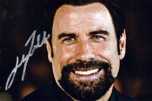 JOHN TRAVOLTA (with Olivia Newton John) signed 4x6 autographed photo ...