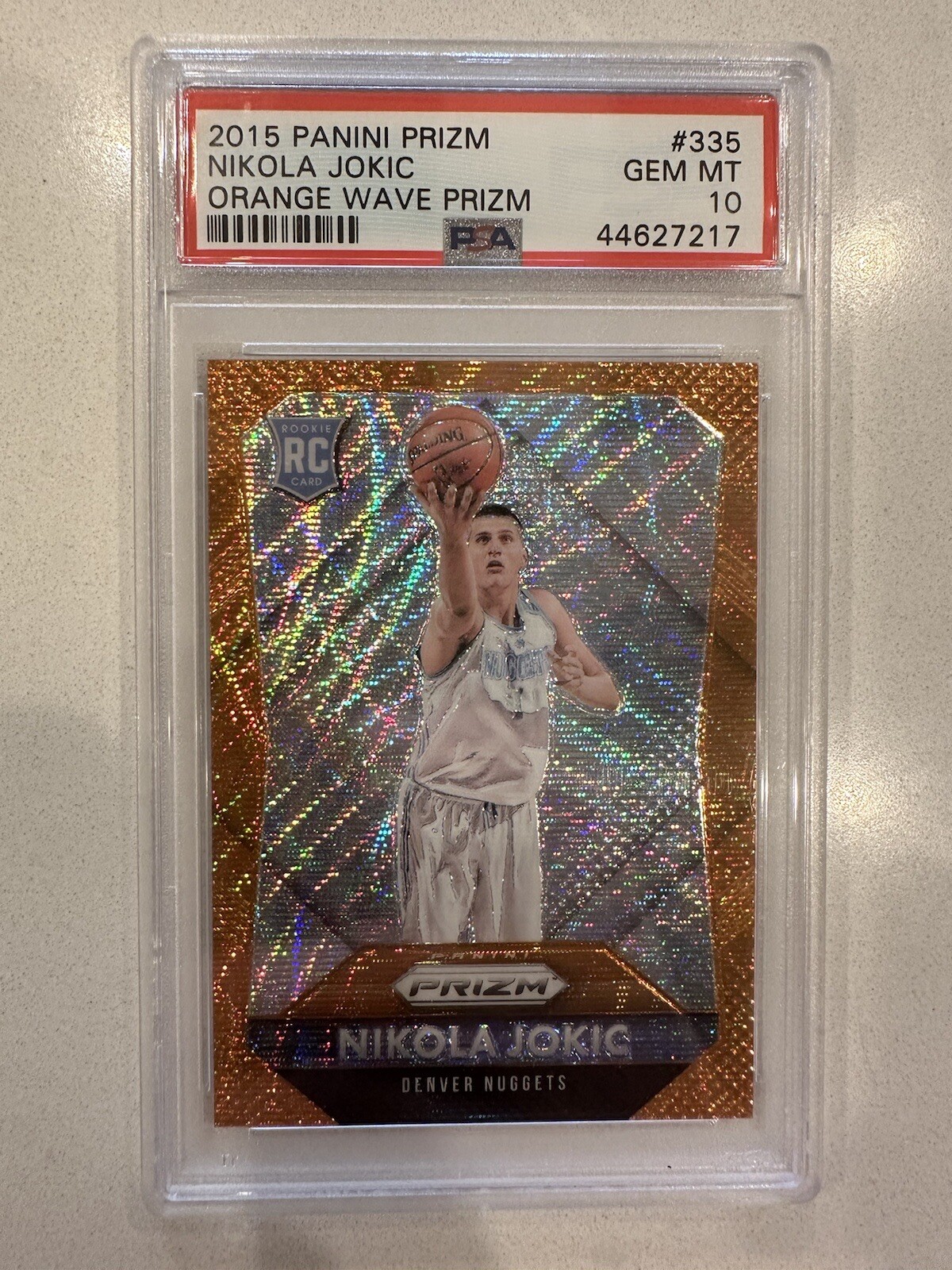 Nikola Jokic 2015 Prizm #335 Orange Wave Price Guide - Sports Card Investor