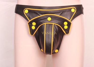 Leather Jockstrap Underwear for Men for sale | eBay