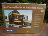 HO Scale 2 Stores Ice Cream Parlor & Boarding House Kit IHC New Sealed ...