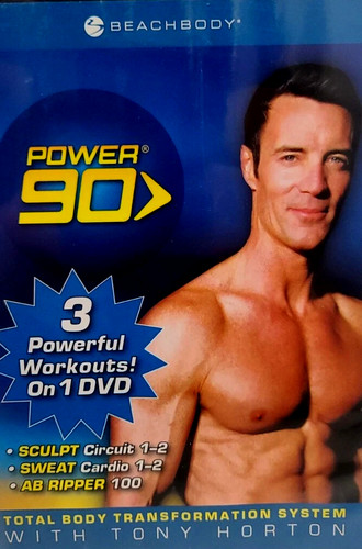 Beach Body Power 90 Workout DVD with Tony Horton 2005 #B17 | eBay
