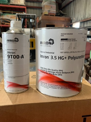 Imron 3.5 HG+ Polyurethane Boat Paint (32oz)and Activator(1QT), Nautic ...