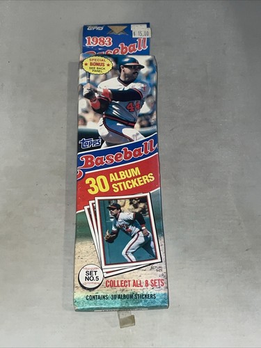Vintage 1983 Topps Baseball 30 Album Stickers Set Number 5 | eBay
