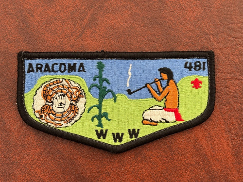 ARACOMA LODGE 481 OLD OA FLAP | eBay