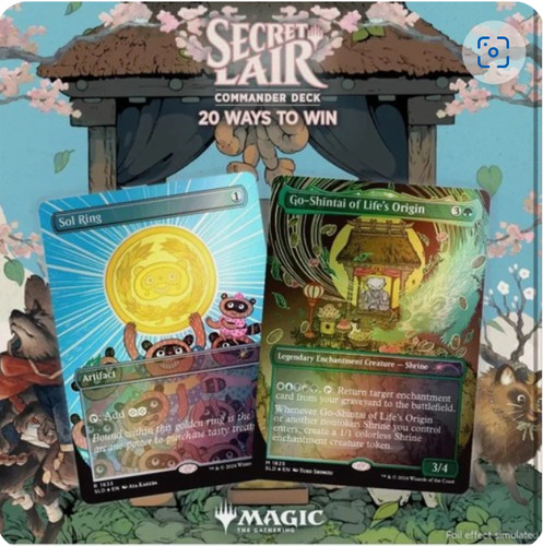 NEW MTG Magic The Gathering 20 Ways To Win Secret Lair Deck Unopened | eBay