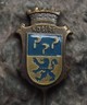 Antique Prague Nusle District Praha 4 Heraldic Crest Coat of Arms Pin ...