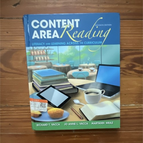 Content Area Reading Vacca Mraz Eleventh Edition Hardcover Textbook ...