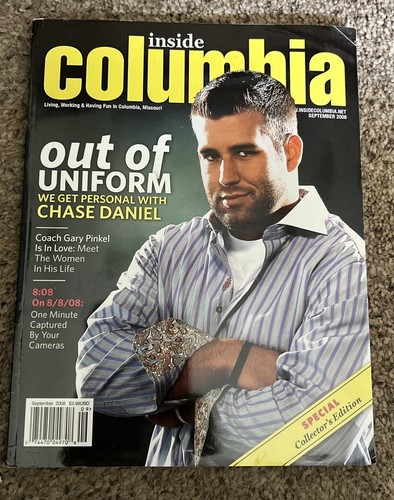 University Of MISSOURI MIZZOU TIGERS Inside Columbia Magazine Chase ...