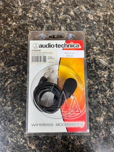 Audio-Technica AT829cW Cardioid Condenser Lavalier Microphone | eBay