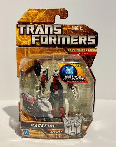 Backfire Transformers Hunt for the Decepticons Scout Class MOSC Hasbro ...